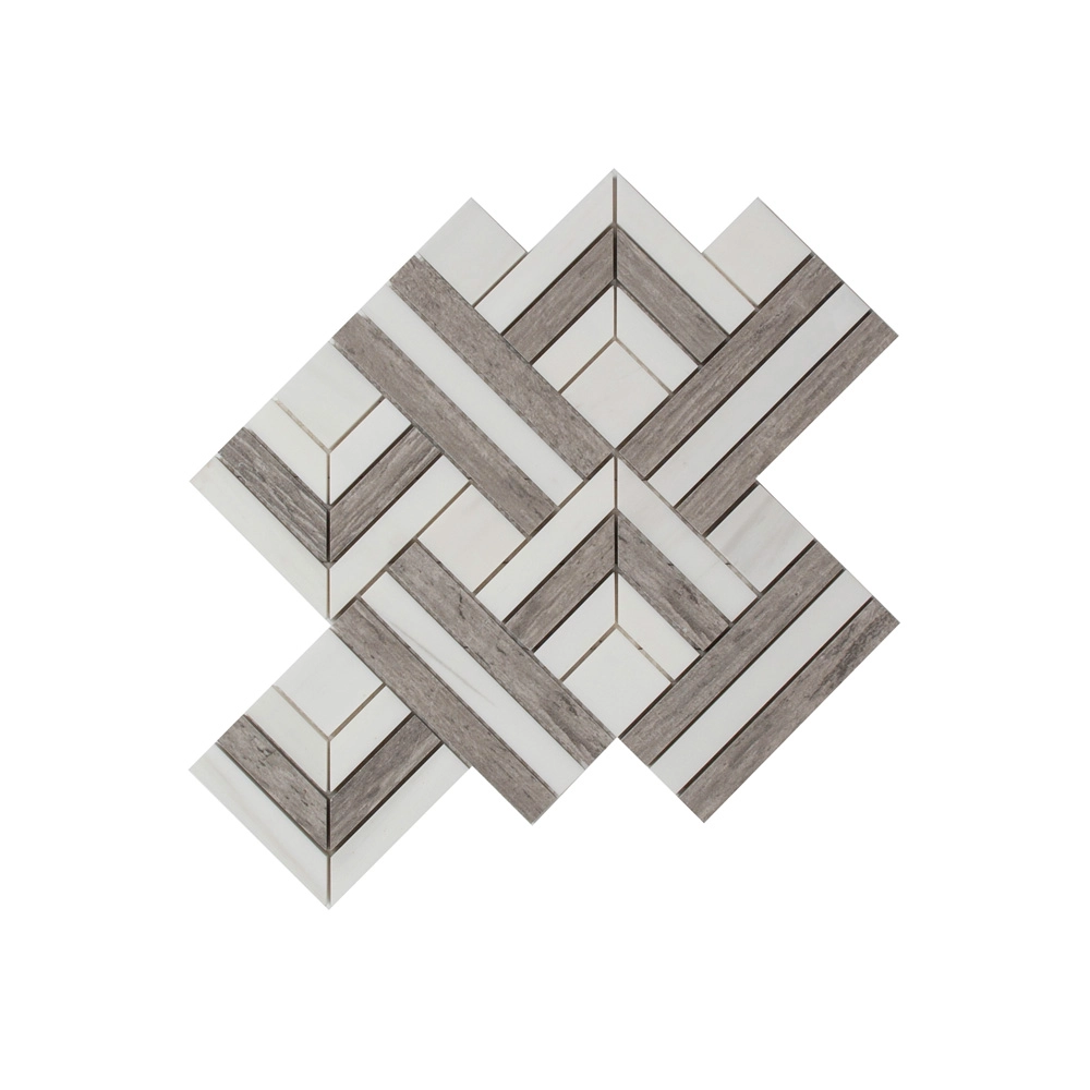 ROTUNDA GREY HARTFORD MOSAIC HONED/MATTE - Natural Stone Tile | Facings ...