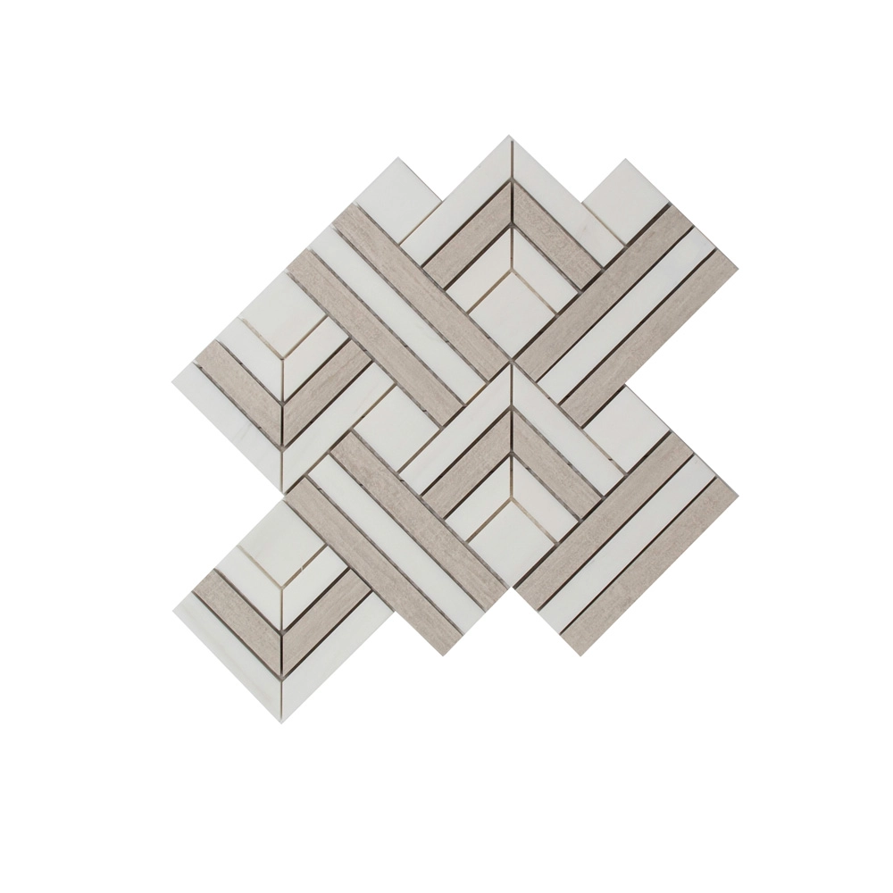 ROTUNDA GREY/BEIGE HARRISBURG MOSAIC HONED/MATTE - Natural Stone Tile ...