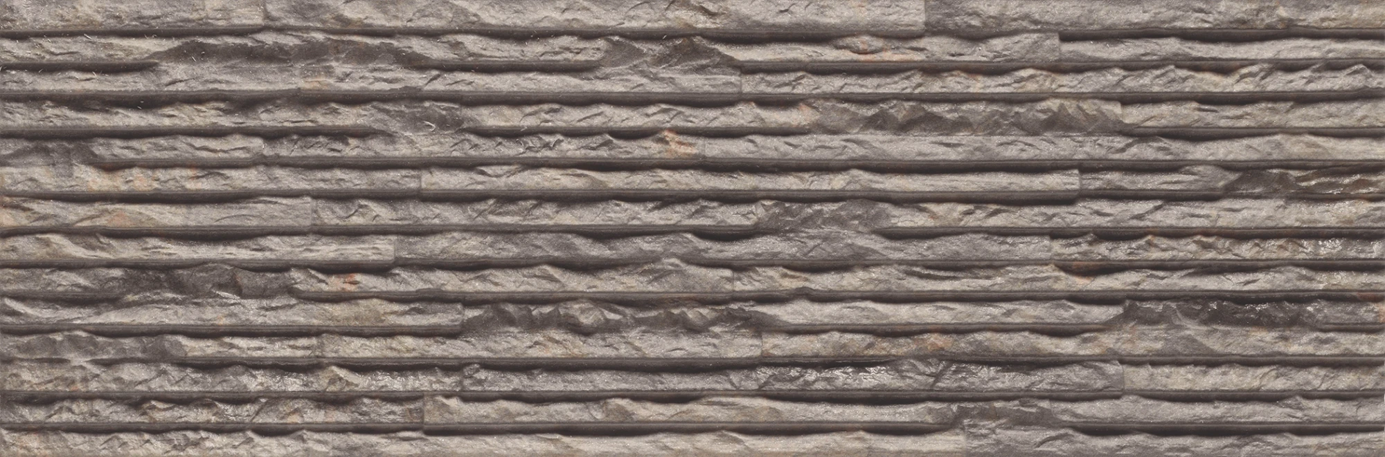IGUAZU CHARCOAL OUTSIDE CORNER WALL PANEL 8X25 RAKED - Porcelain Tile ...