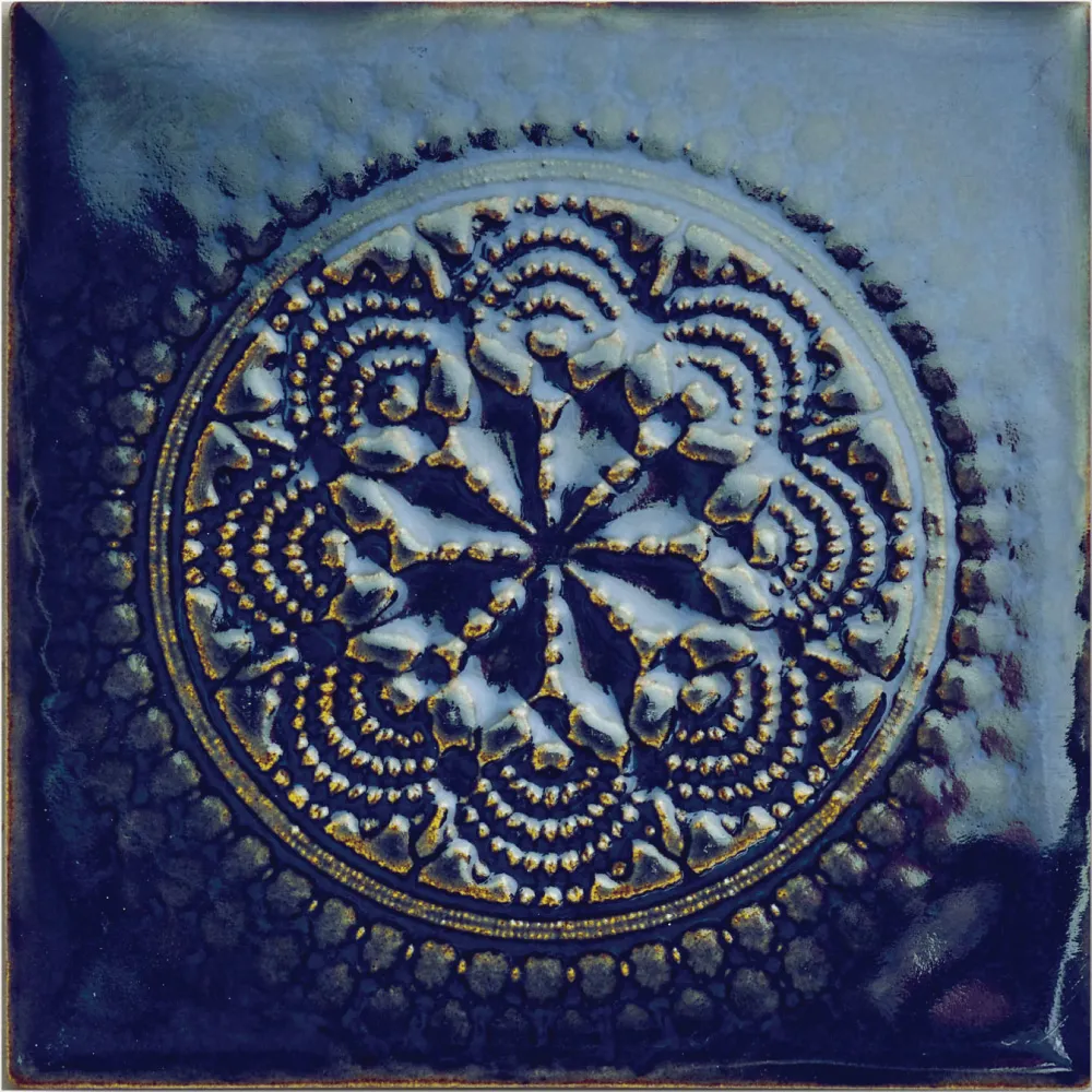 MANDALA LACE PATTERN 6X6 GLAZED - Porcelain Tile | Facings of America