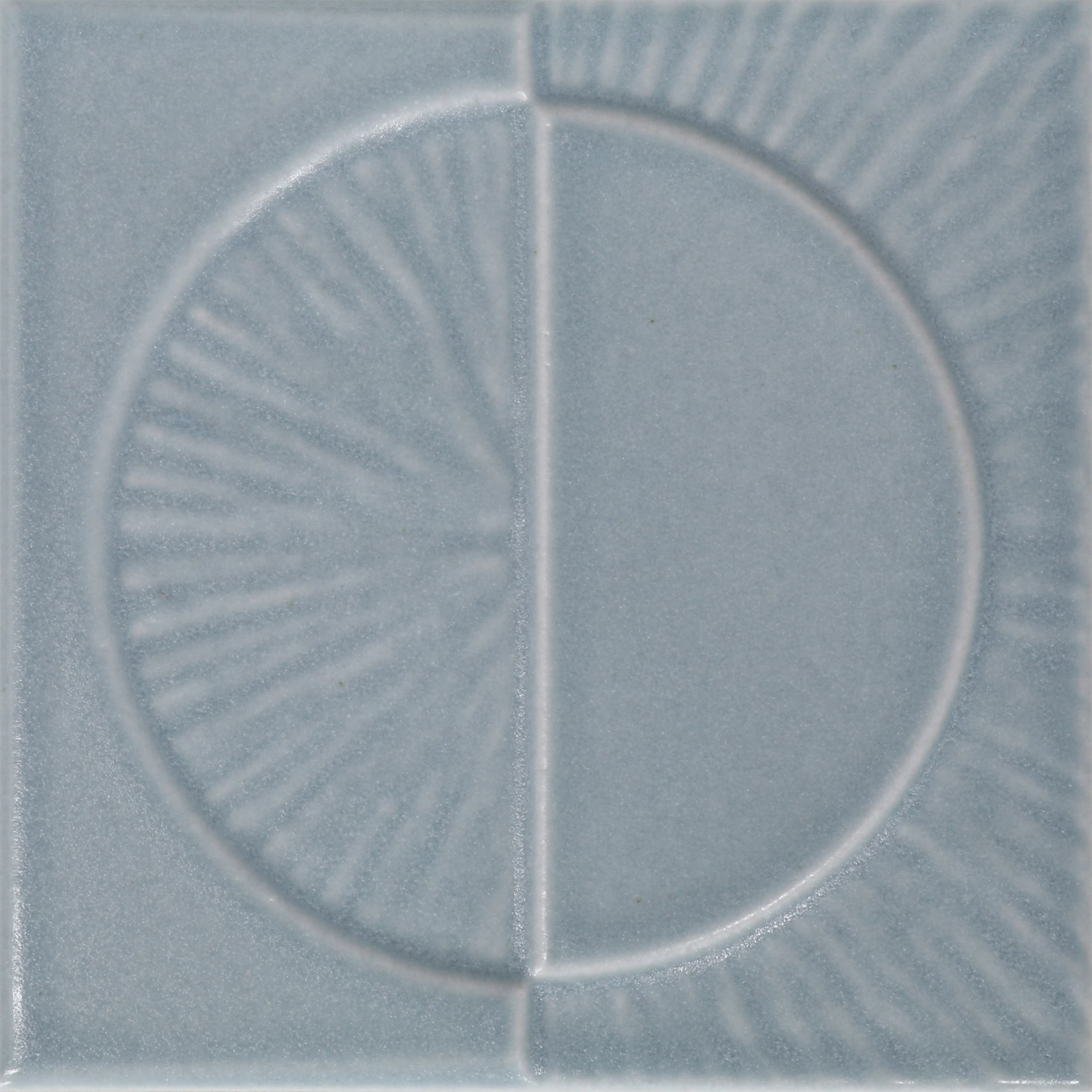 PALM CANYON SCANDI BLUE QUADRANT 4-3/4X4-3/4 SEMI-TRANSLUCENT - Ceramic ...